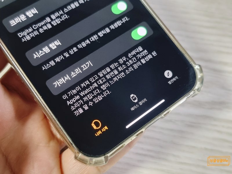 애플워치 알람 사용법과 애플워치 알람 소리 진동 설정하기 네이버 블로그