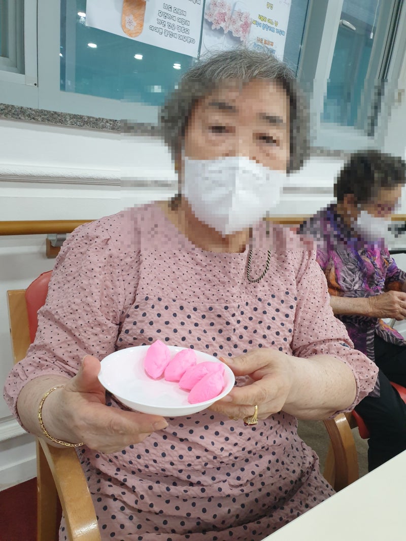 광명노인주간 보호 센터 시니어데이케어주은 광명센터음악프로그램송편만들기and 우드블럭악기를 이용한 음악수업 네이버 블로그