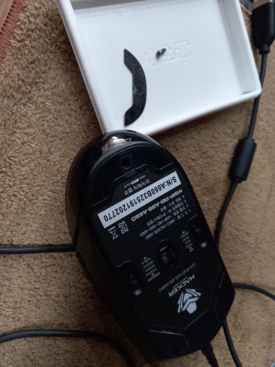 앱코 게이밍마우스 A660(ABKO HACKER A660) 더블클릭 불량, 버튼 수리 1 - 택배 수리. 서울시 : 네이버 블로그