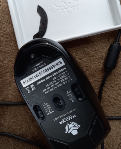 앱코 게이밍마우스 A660(ABKO HACKER A660) 더블클릭 불량, 버튼 수리 1 - 택배 수리. 서울시 : 네이버 블로그