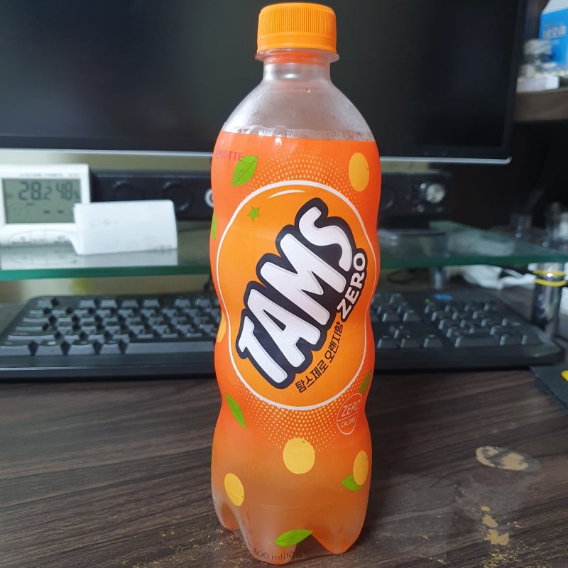 탐스제로tams Zero 음료수 칼로리열량 맛 영양성분정보 탐스 오렌지 맛 음료 600ml 네이버 블로그