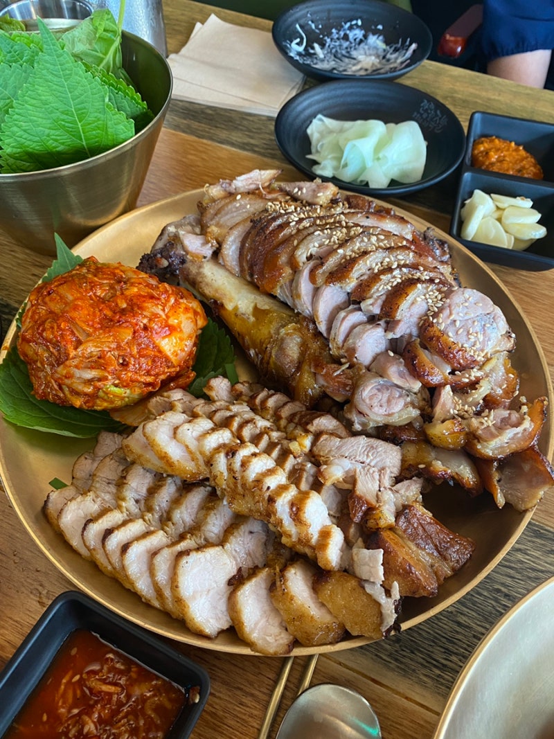 전주 가족모임 추천 맛집 깐깐한족발 송천점 참숯구이 족발 보쌈 네이버 블로그