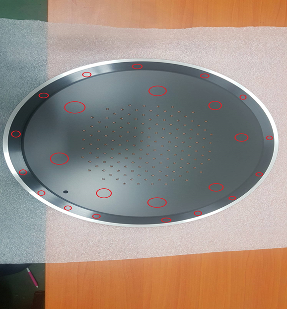 [반도체 장비parts] UPPER ELECTRODE UNITY DRM 200MM// TEL (TOKYO ELECTRON ...