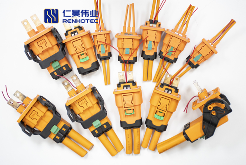 [RENHOTEC_엠에스콘] HVIL(고전압) MSD Signal(시그널) Power Terminal Connector(파워 ...