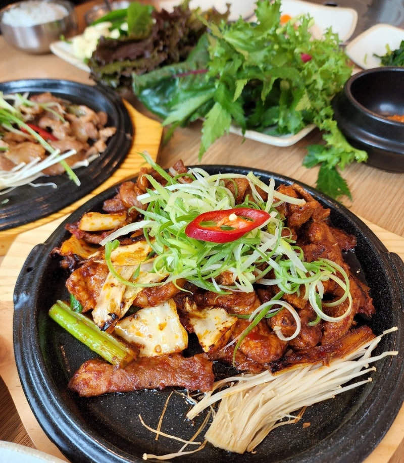 김포 쌈밥 초원 분위기 좋은 고촌 한식 식당 네이버 블로그