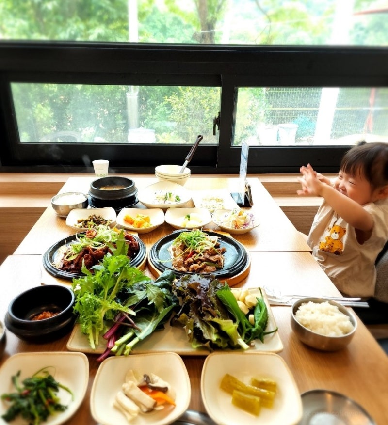 김포 쌈밥 초원 분위기 좋은 고촌 한식 식당 네이버 블로그
