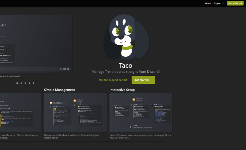 Taco-Bot, Trello 협업 툴 세팅 : 네이버 블로그