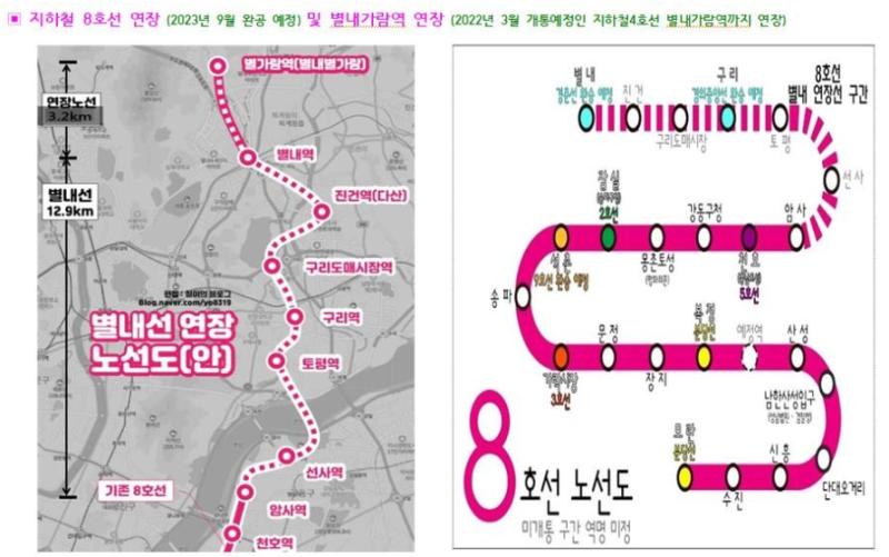 구리시 지역 분석 지하철 연장 일자리 호재 정비구역 재개발 재건축 네이버 블로그