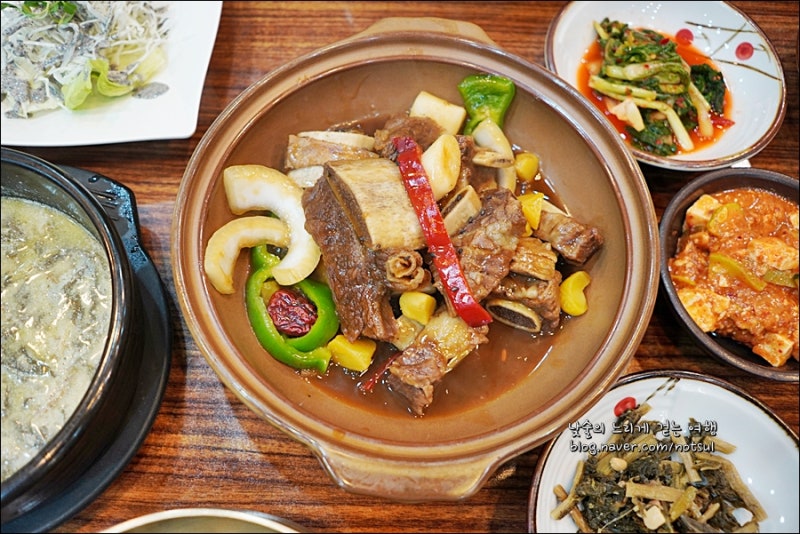 잠실 석촌호수 맛집 푸짐하고 맛깔나는 시래기정식 시래마을 네이버 블로그