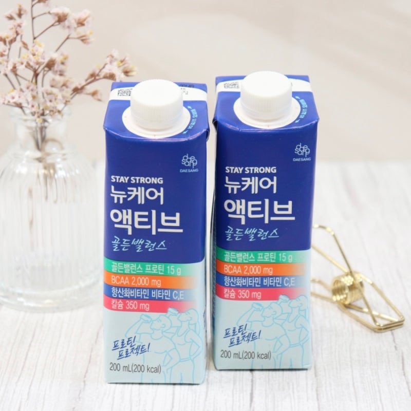근육건강 어르신단백질 맛있는 고단백 뉴케어 액티브 골든밸런스 네이버 블로그