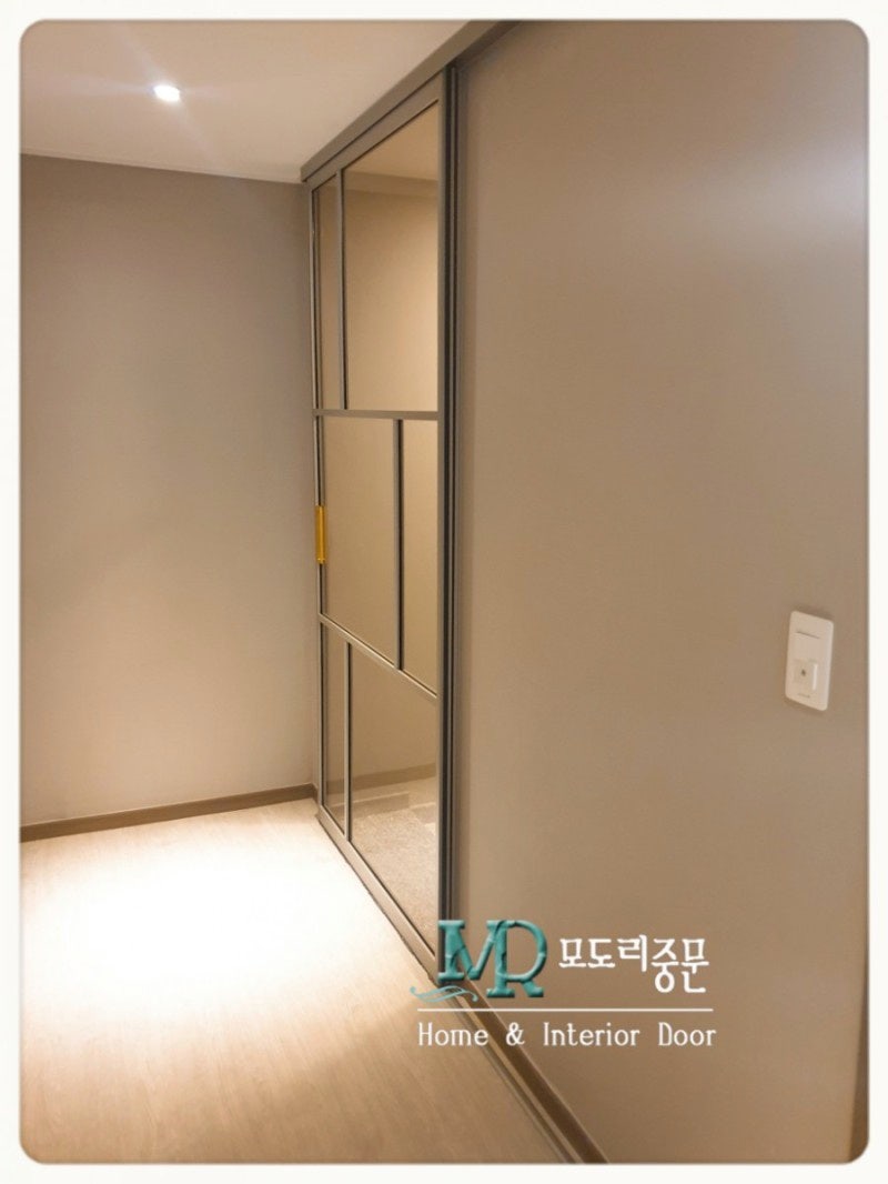 모도리중문 김포 한강삼정그린코아더베스트 원슬라이딩 현관중문 시공 네이버 블로그