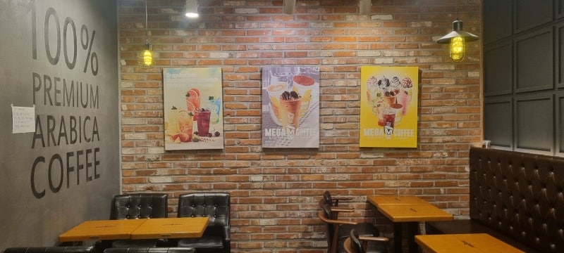 메가커피 메뉴와 가격 And 칼로리표 용량 스탬프 적립 쿠폰사용 디저트 큐브라떼 바닐라 티라미수라떼 추천 Mgc 네이버 블로그