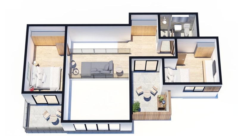 [ 전원주택 설계 ] 50평 모던 전원주택 (M5301-B) : 네이버 블로그