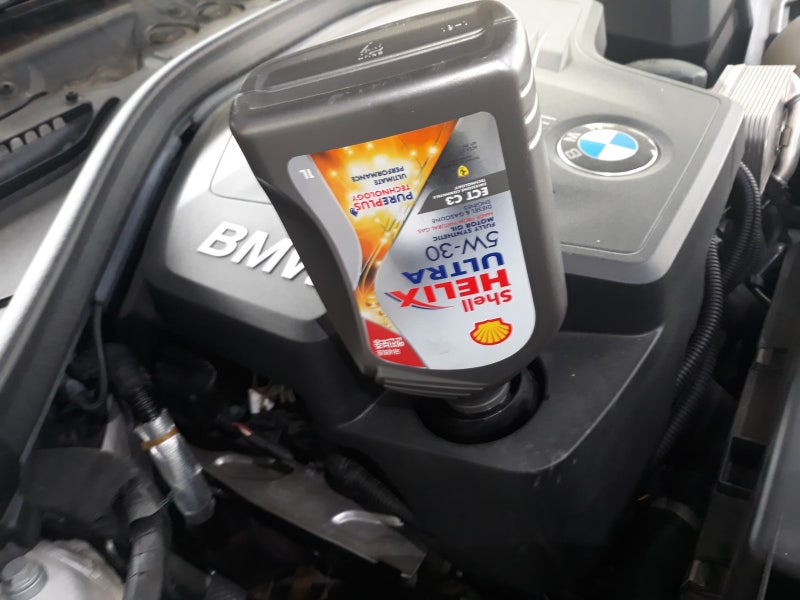 Bmw N26 엔진오일 교체 인천 송도 소래 논현 배곧 월곶 남동공단 428 쉘울트라 합성유 교환 네이버 블로그