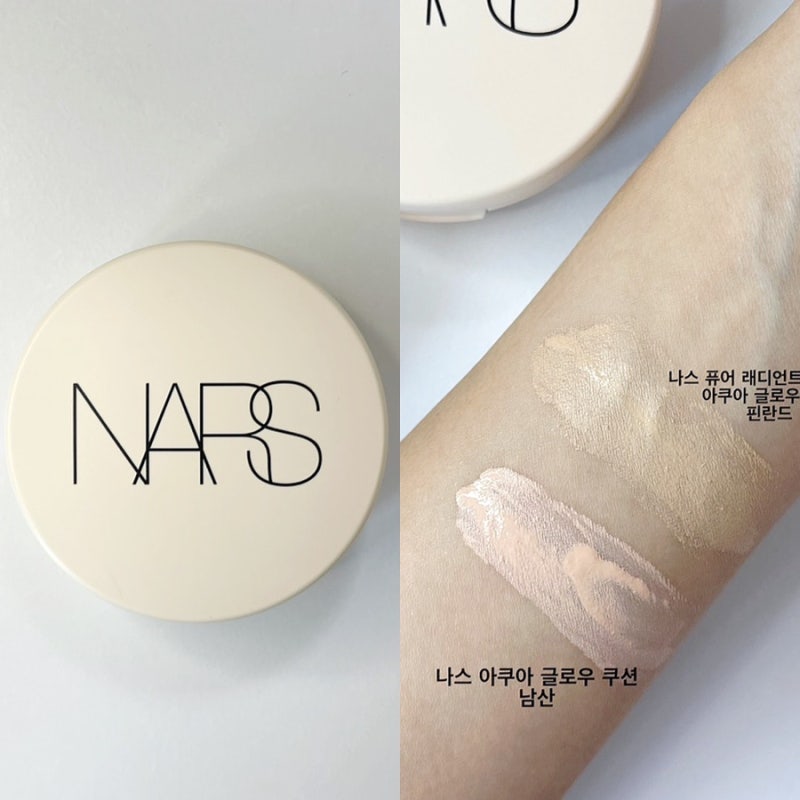 나스 퓨어 래디언트 프로텍션 아쿠아 글로우 쿠션 핀란드 남산과 비교해보기 내돈내산 네이버 블로그
