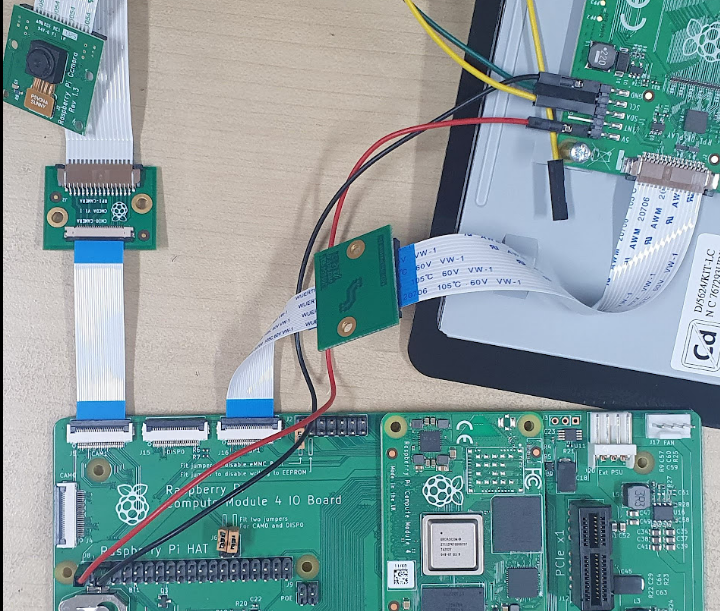 라즈베리파이 컴퓨트 모듈 4 IO 보드와 7인치 터치 LCD 및 카메라 연결 : 네이버 블로그