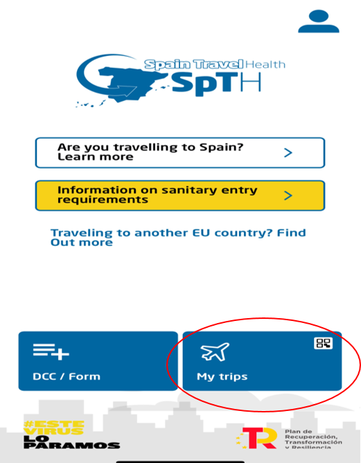 스페인 SPTH 작성과 QR코드 발급방법 여행 입국 준비 : 네이버 블로그