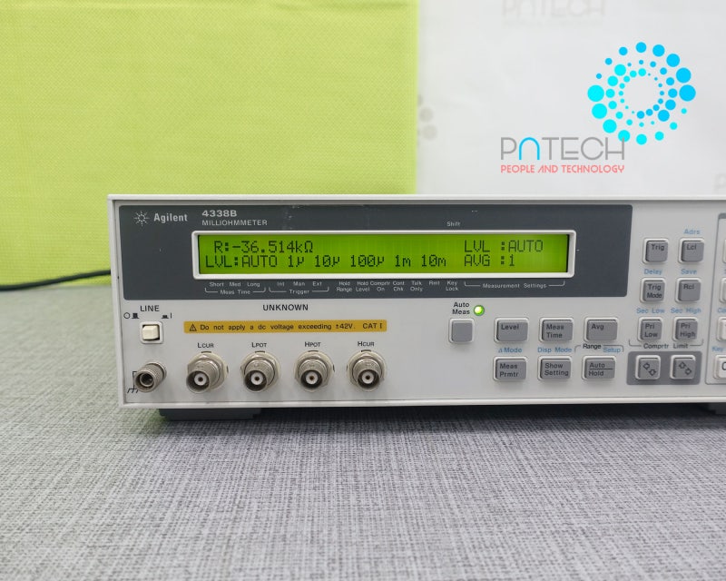 애질런트 밀리옴미터/ Agilent 키사이트 4338B MilliOhmMeter 계측기대여 판매 렌탈 : 네이버 블로그