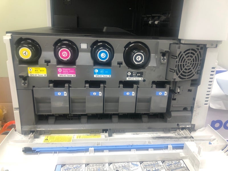 캐논 IR ADV DX C3725 출력시에 검정줄 생기는 현상. : 네이버 블로그