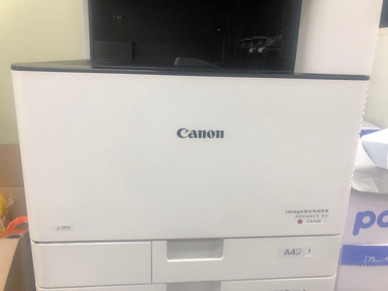 캐논 IR ADV DX C3725 출력시에 검정줄 생기는 현상. : 네이버 블로그