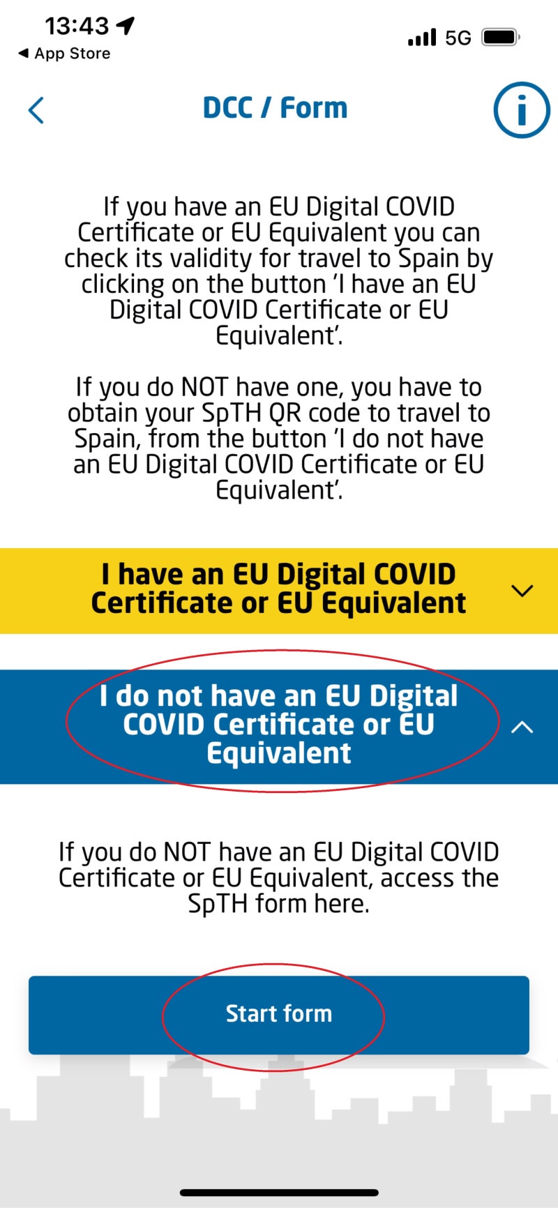 스페인 SPTH 작성과 QR코드 발급방법 여행 입국 준비 : 네이버 블로그