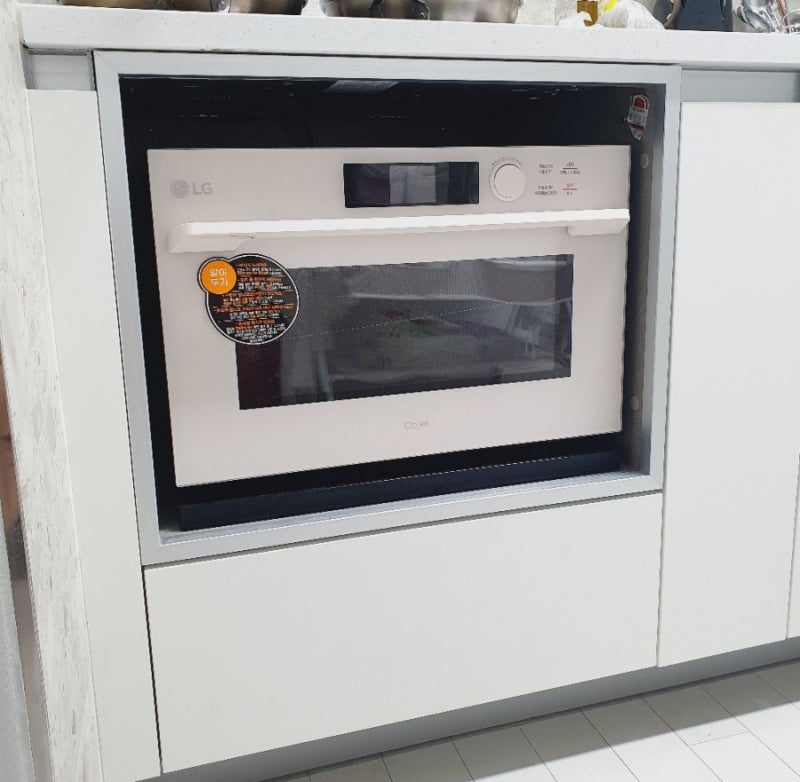 [신혼집 LG 오브제 가전 구매 후기] 엘지광파오븐(ML32EW1), 와이드존 인덕션 3구(BEF3MST) 장점, 단점 등 : 네이버 블로그