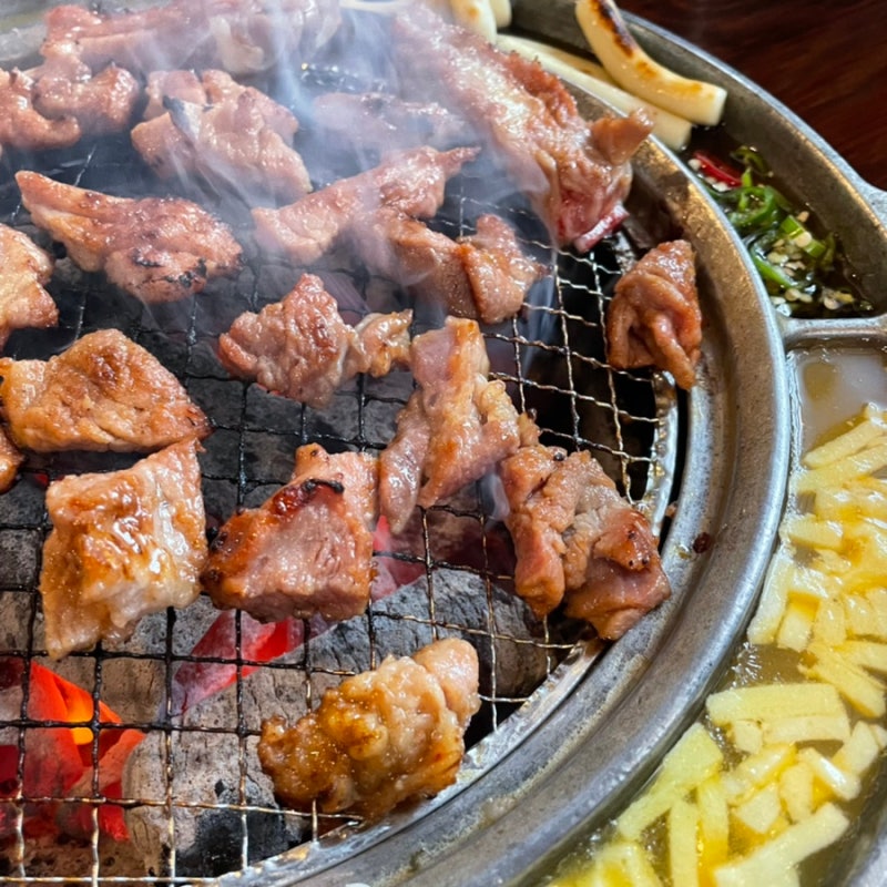 창원 상남동 맛집 새우and염통을서비스로 주는 고깃집 경성상회” 네이버 블로그