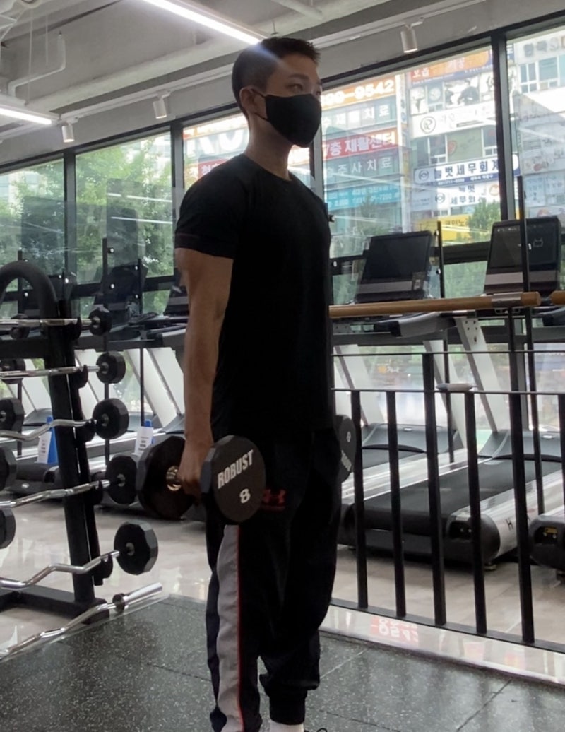 덤벨 팔 근육 키우기 운동 해머컬 자세 및 주의사항 네이버 블로그