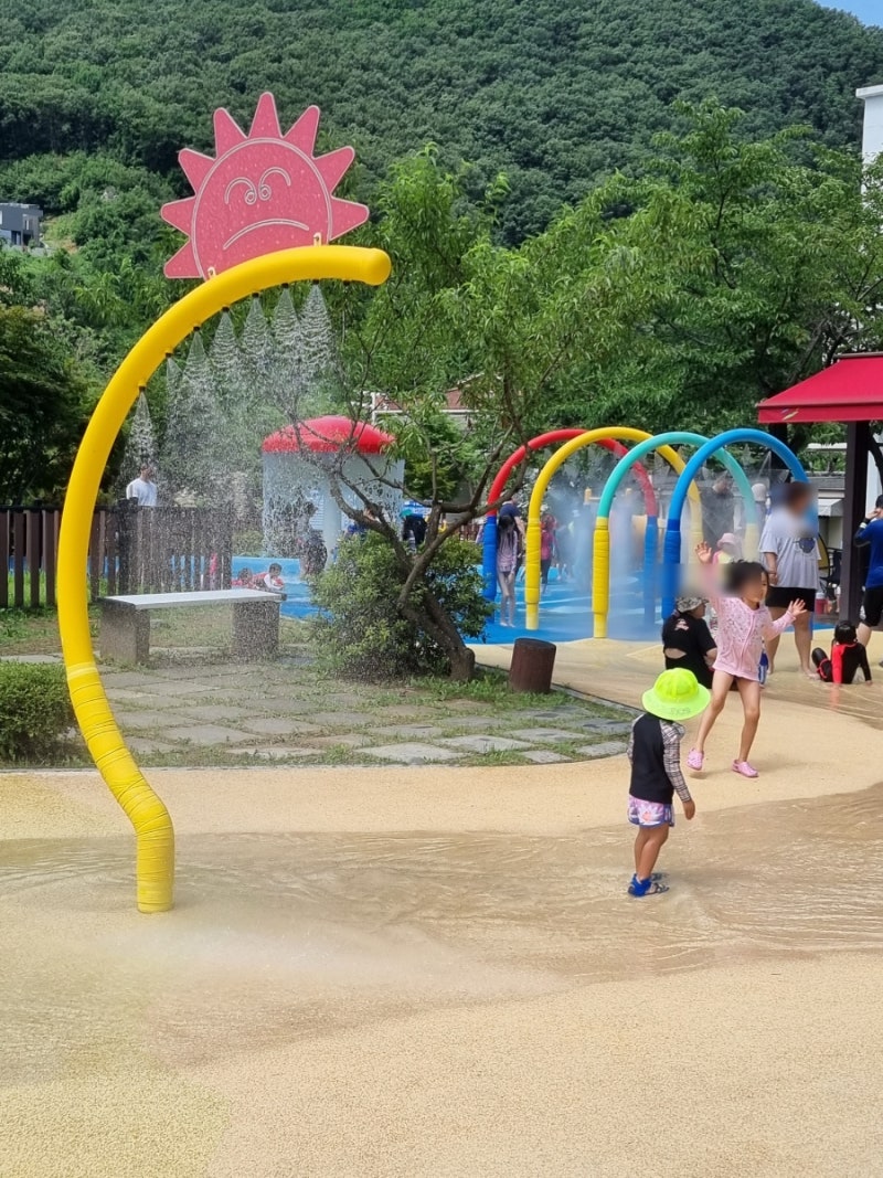 남양주 화도 푸른물센터 피아노폭포 물놀이장 아이와 나들이 네이버 블로그