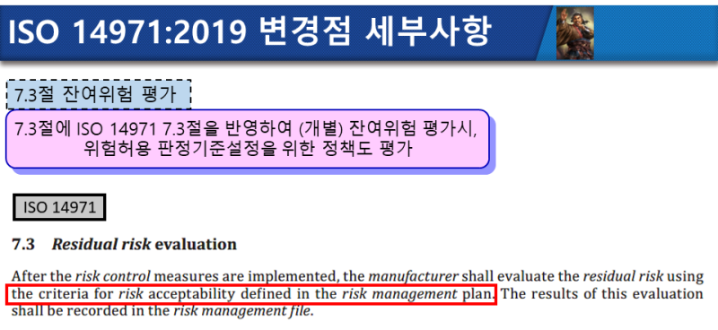 ISO 14971 2019버전 변경점 이해하기 6탄 : 네이버 블로그