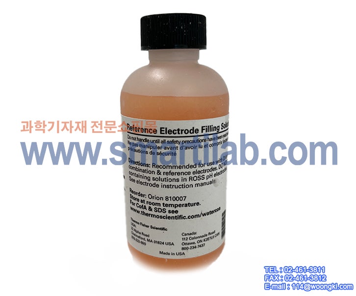 [Thermo Orion] 써모오리온 810007 (Reference Filling Solution 3M KCI, 5 x ...