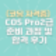 [코딩 자격증]COS Pro 2급 파이썬 벼락치기 방법 및 합격 후기 : 네이버 블로그
