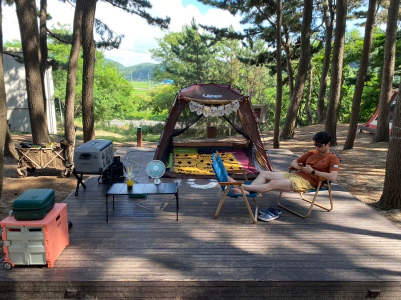 22 보령여행7 용두해수욕장 숲속야영장 캠핑 장충왕족발 해수욕장지점 완전 맛남사장님도 친절 네이버 블로그