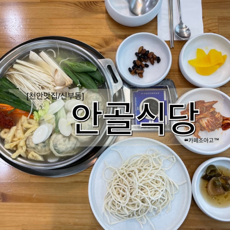 【천안맛집신부동】 안골식당 30년 전통 2대째 이어가고 있는 담백한 만두가 맛있는 신부동 만두전골맛집 천안만두전골