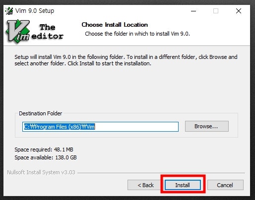 윈도우 VI (Vim) 에디터 설치하기 : 네이버 블로그