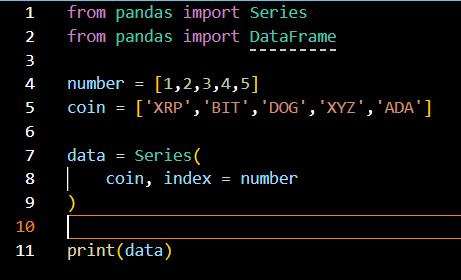 [Python] #14. Project일지_비트코인 자동매매 (5) / Pandas모듈 (Series & DataFrame ...