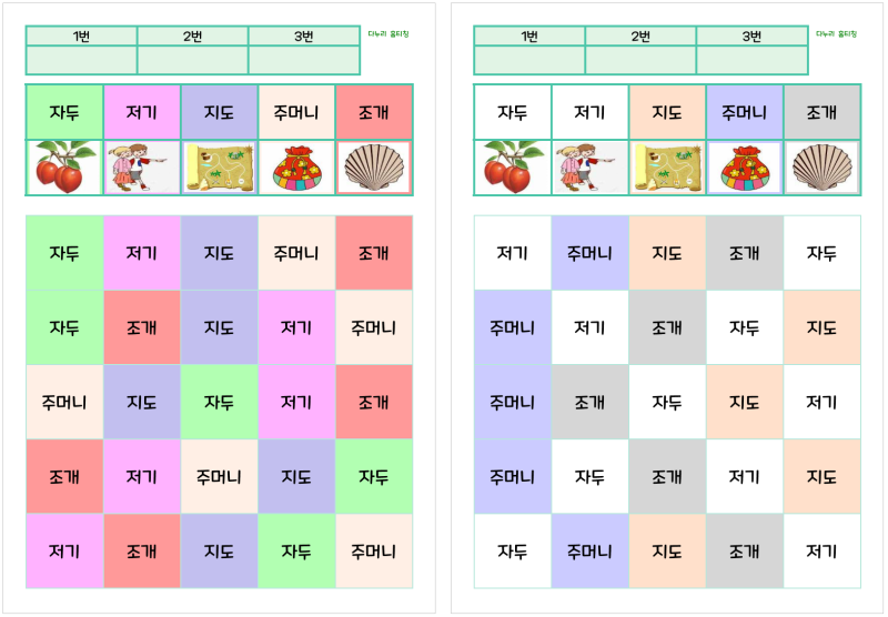 한글 가르치기 받침없는 ㅈ 단어 네이버 블로그