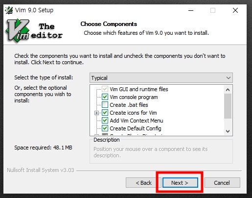 윈도우 VI (Vim) 에디터 설치하기 : 네이버 블로그