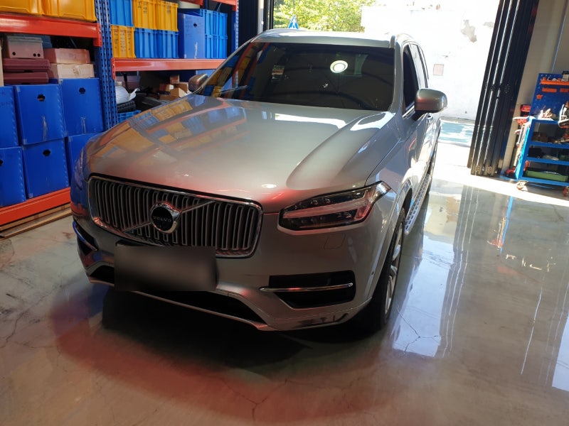 볼보 Xc90 앞유리교환 돌빵 스톤칩 깨짐으로 Volvo 정품 Hud 전면유리교체 과정 소개와 내 수입차 전면유리교환 시