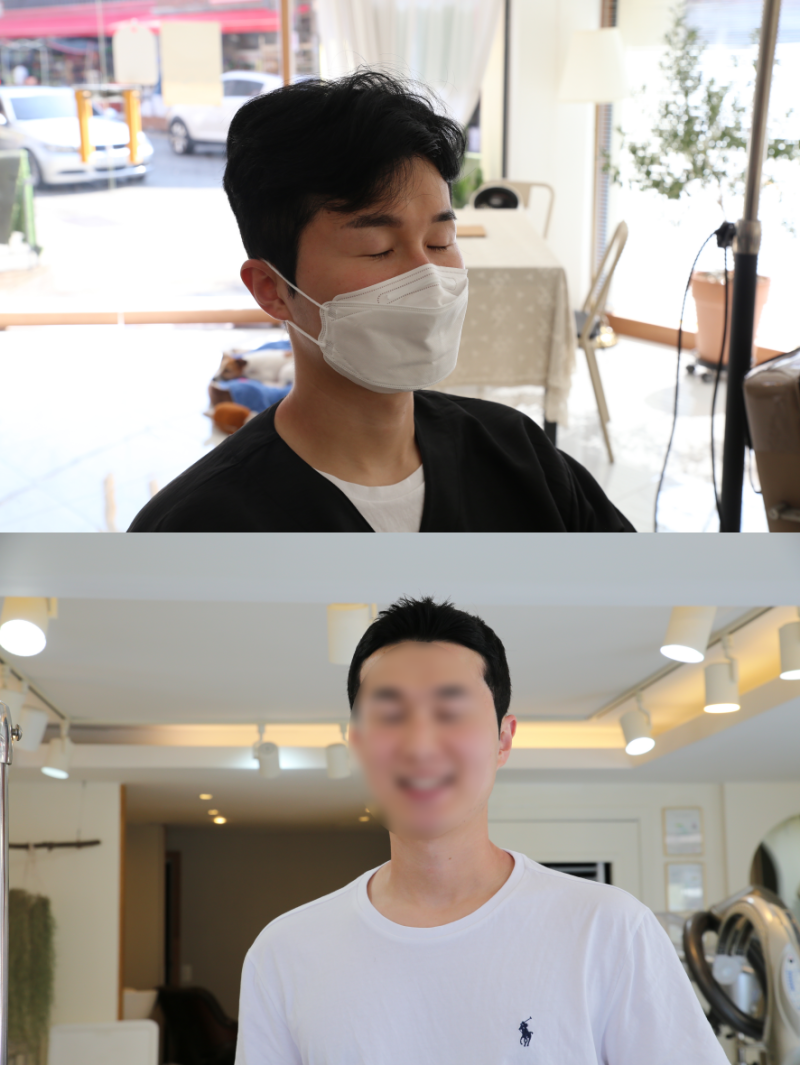 연산동 미용실 어느 순간 아이비리그 컷 후기 네이버 블로그