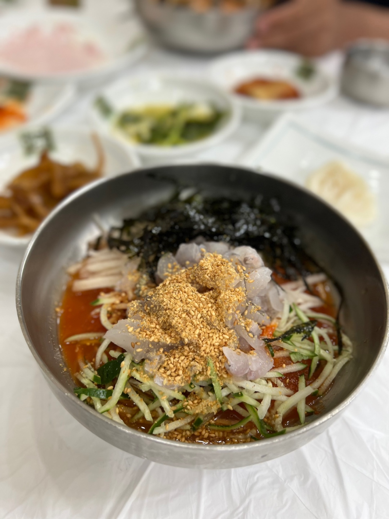 전남 보성 율포해수욕장 갯마을횟집 물회 막회 맛집 네이버 블로그