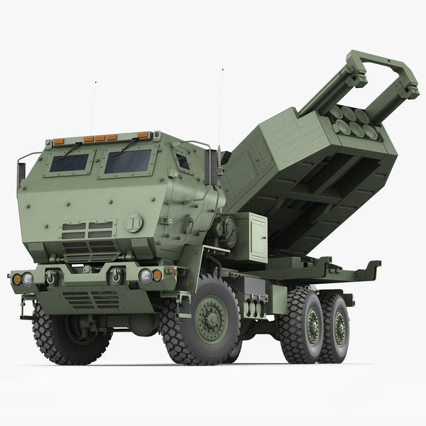 미국산 고속기동 포병 다연장 로켓시스템 「하이마스(High Mobility Artillery Rocket System ...