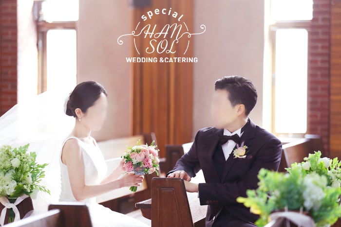 영롱한 햇살을 따라 새로운 인생을 출발했던 낭만적인 웨딩 덕수교회 덕수장로교회 결혼식 한솔 웨딩 케이터링 한솔출장