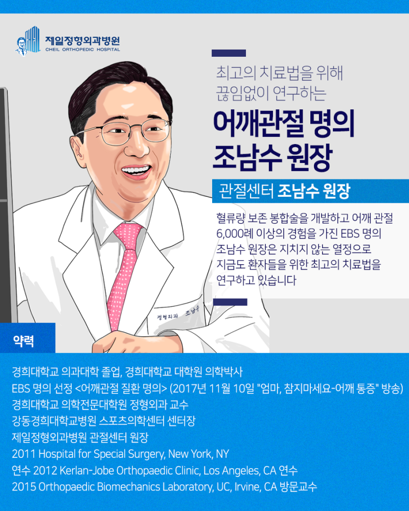 제일정형외과병원 관절센터 조남수 원장, SCI 국제 학술지 JSES(Journal of Shoulder and Elbow ...