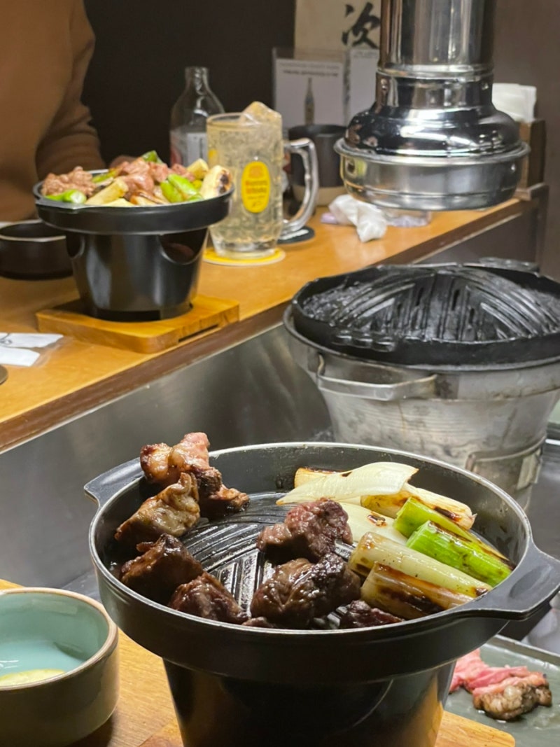 압구정 야스노야 지로 삿포로식 양고기 오스스메 코스 주차예약메뉴가격 네이버 블로그