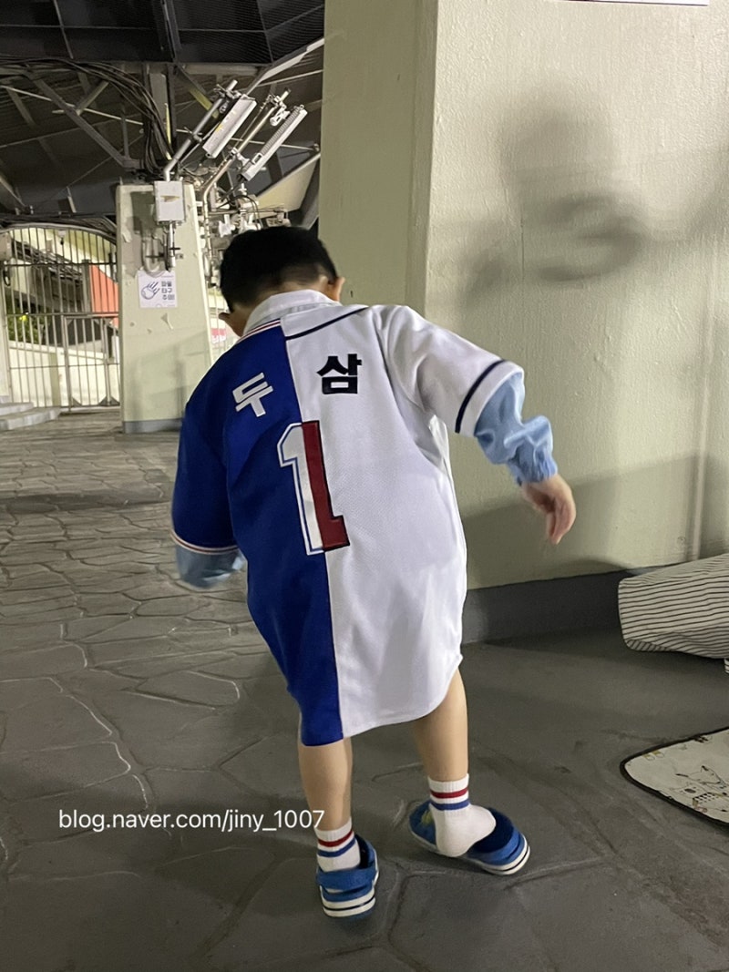 아기and유아 반반 야구 유니폼 제작결과는 대만족 네이버 블로그