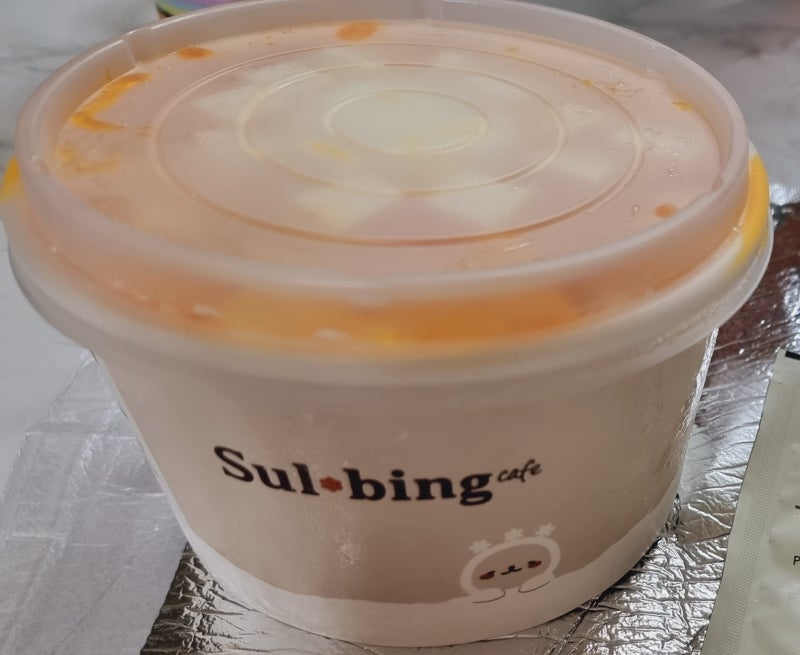 설빙 메뉴 애플망고치즈빙수 칼로리와 가격 후기 네이버 블로그