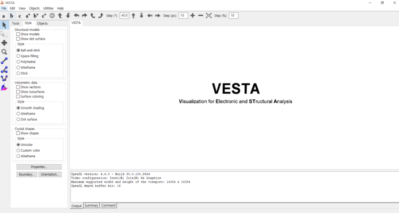 결정학개론 - VESTA 프로그램 사용하기 : 네이버 블로그