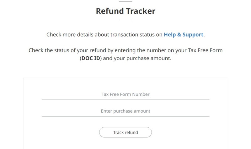 글로벌 블루(Global Blue) 세금 환급 (tax refund, 택스리펀)받기. : 네이버 블로그