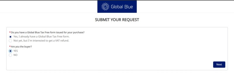 글로벌 블루(Global Blue) 세금 환급 (tax refund, 택스리펀)받기. : 네이버 블로그